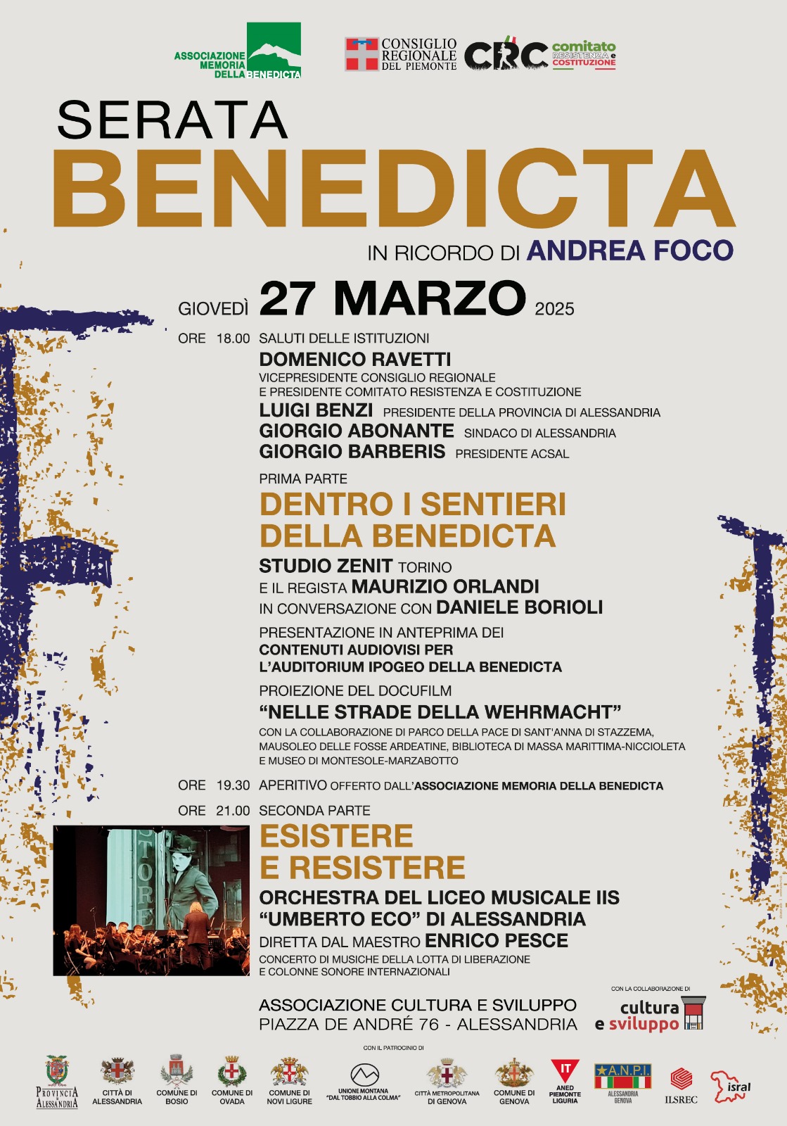 Serata Benedicta 2025 - Benedicta
